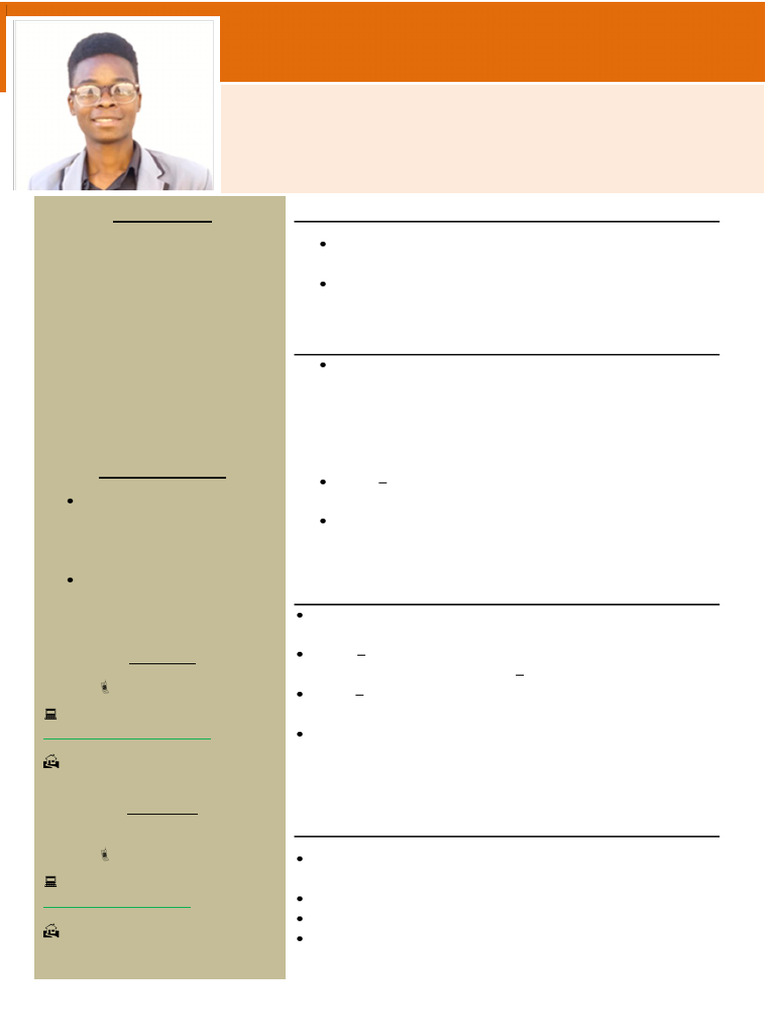 Ananias Alberto Vilanculo CV-HERNANI | PDF