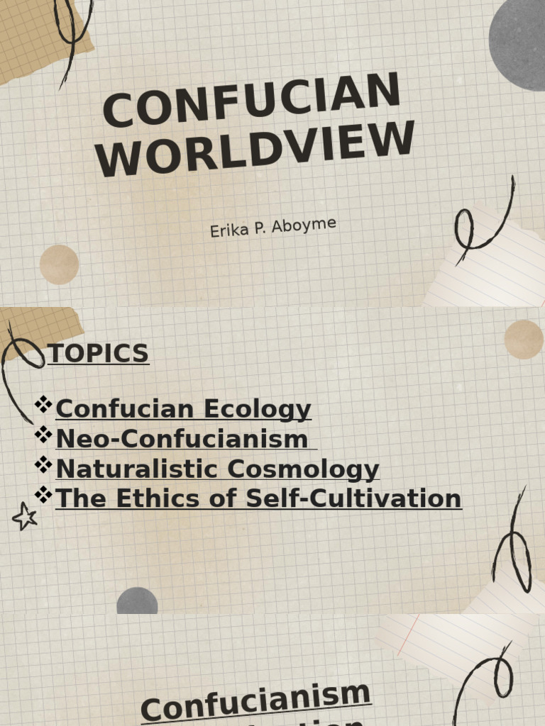 Confucian Worldview | PDF