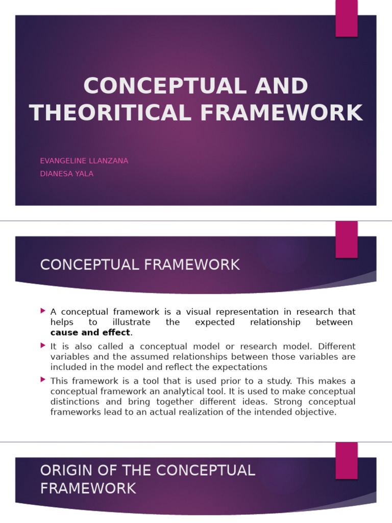 Conceptual and Theoritical Framework | PDF