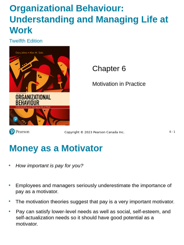 Chapter 6 - Motivation in Practice | PDF