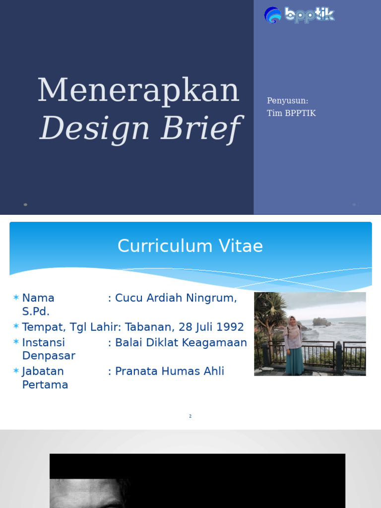 1. Menerapkan Design Brief | PDF