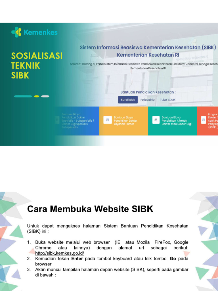 Sosialisasi Sibk Teknis | PDF