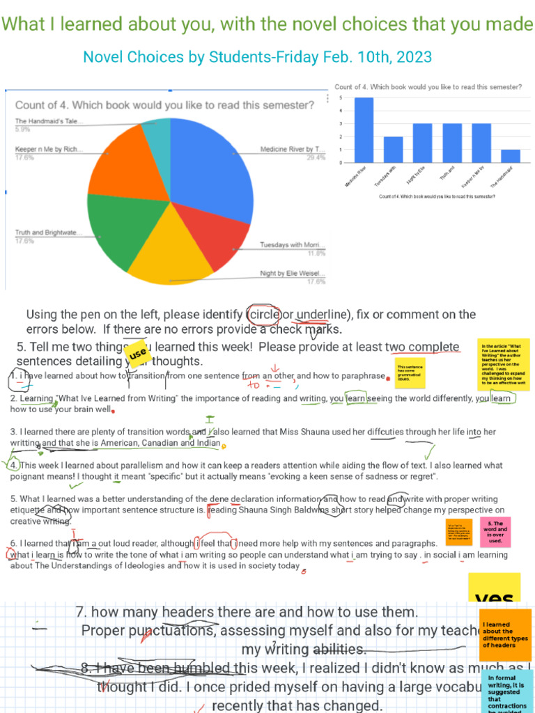 First Week Reflections | PDF