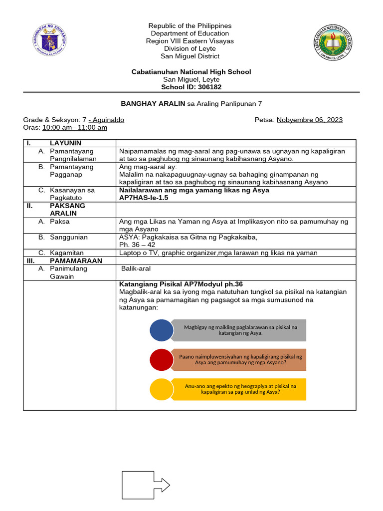 LP AP 7 Week 5 | PDF