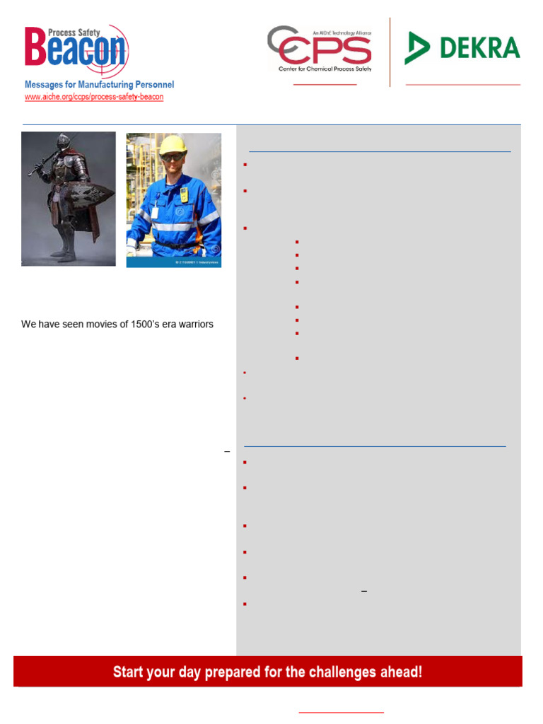 Process Safety Becon September | PDF