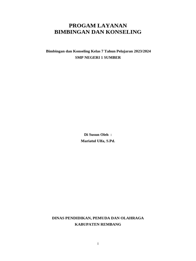 Modul Ajar - BK 2324 KP | PDF