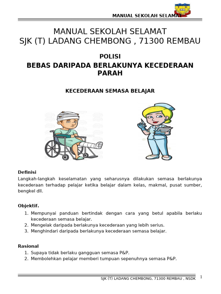 Buku Sekolah Selamat Chembong | PDF