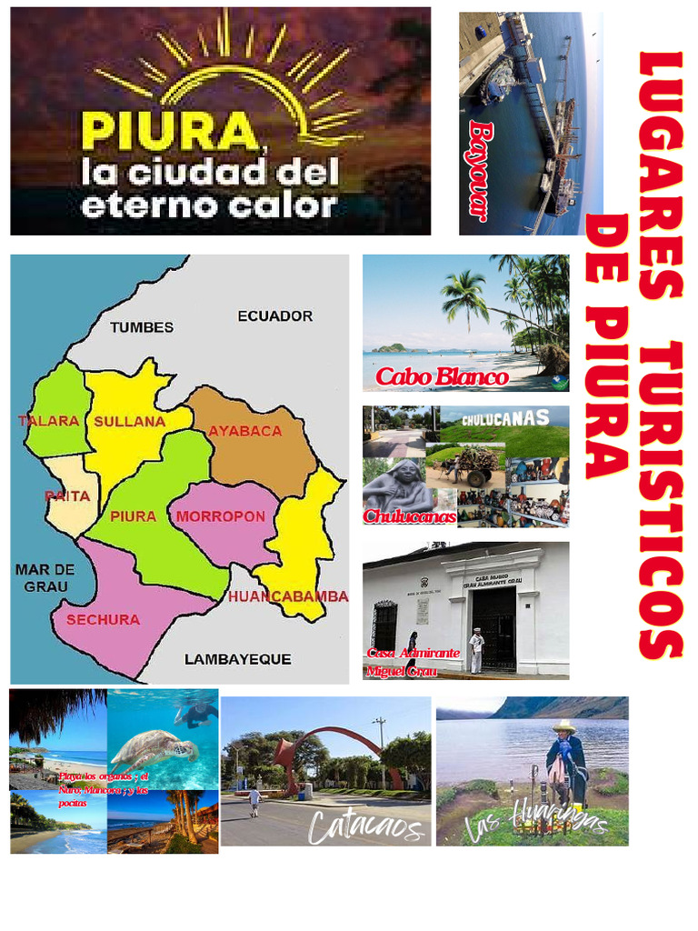 Lugares Turisticos de Piura | PDF