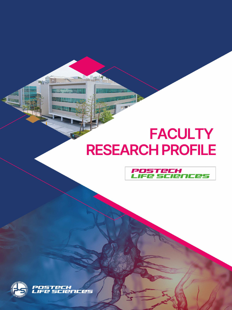 Faculty Research Profile (POSTECH Life Sciences) - 2024 | PDF
