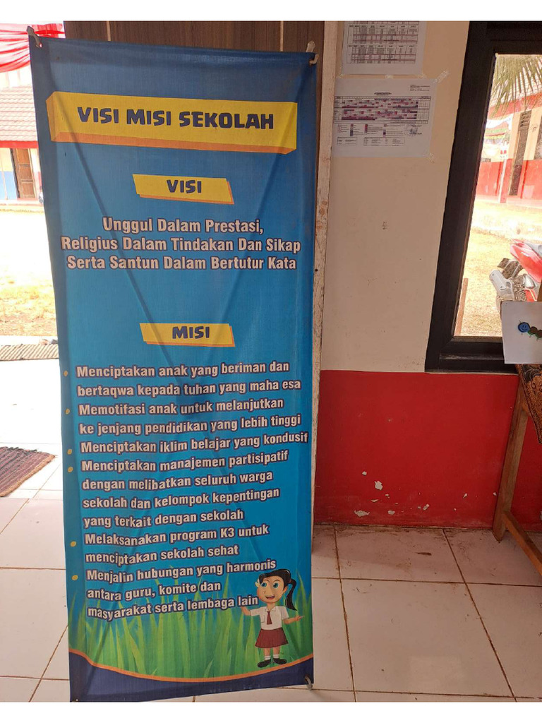 Foto Visi Misi SDN 2 Pondokpanjang | PDF