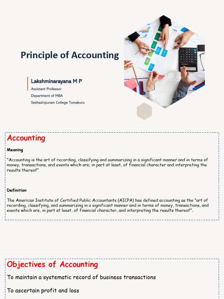 Introduction to Accounts | PDF