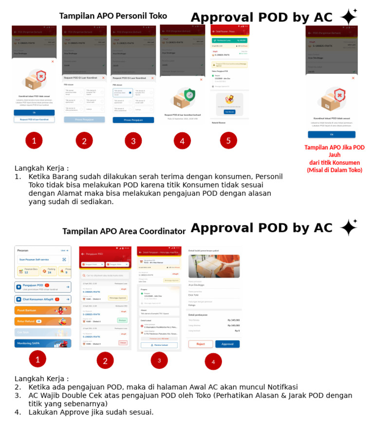 Materi Approve POD by AC 200224 | PDF