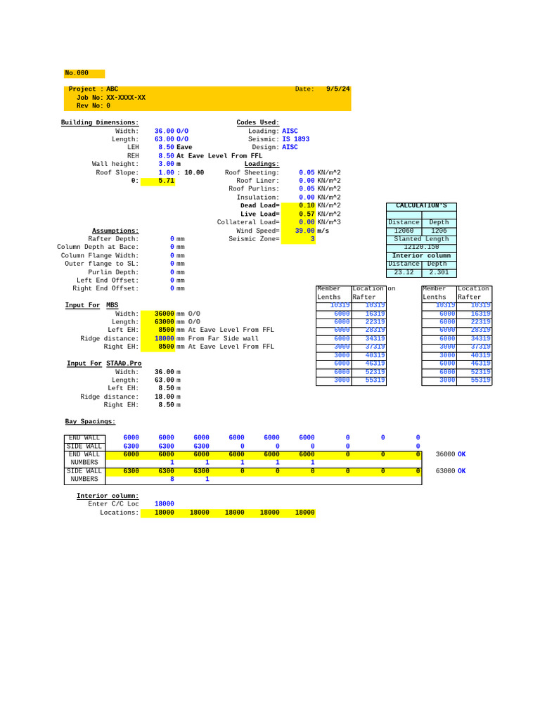 02 YSP Seismic Sheets | PDF