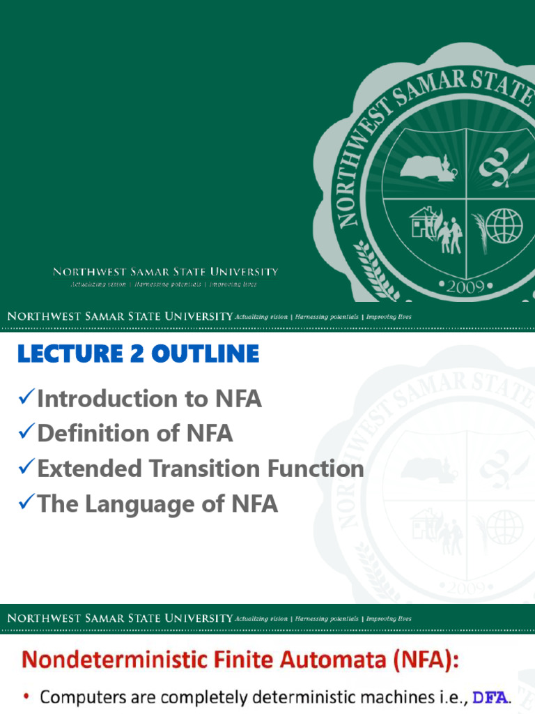 Lect 4 NFA | PDF