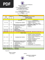 Teacher Schedules for SY 2024-2025 | PDF | Philippines | Public Administration