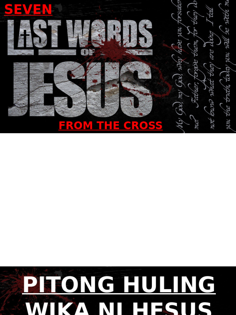 SEVEN-LAST-WORDS | PDF