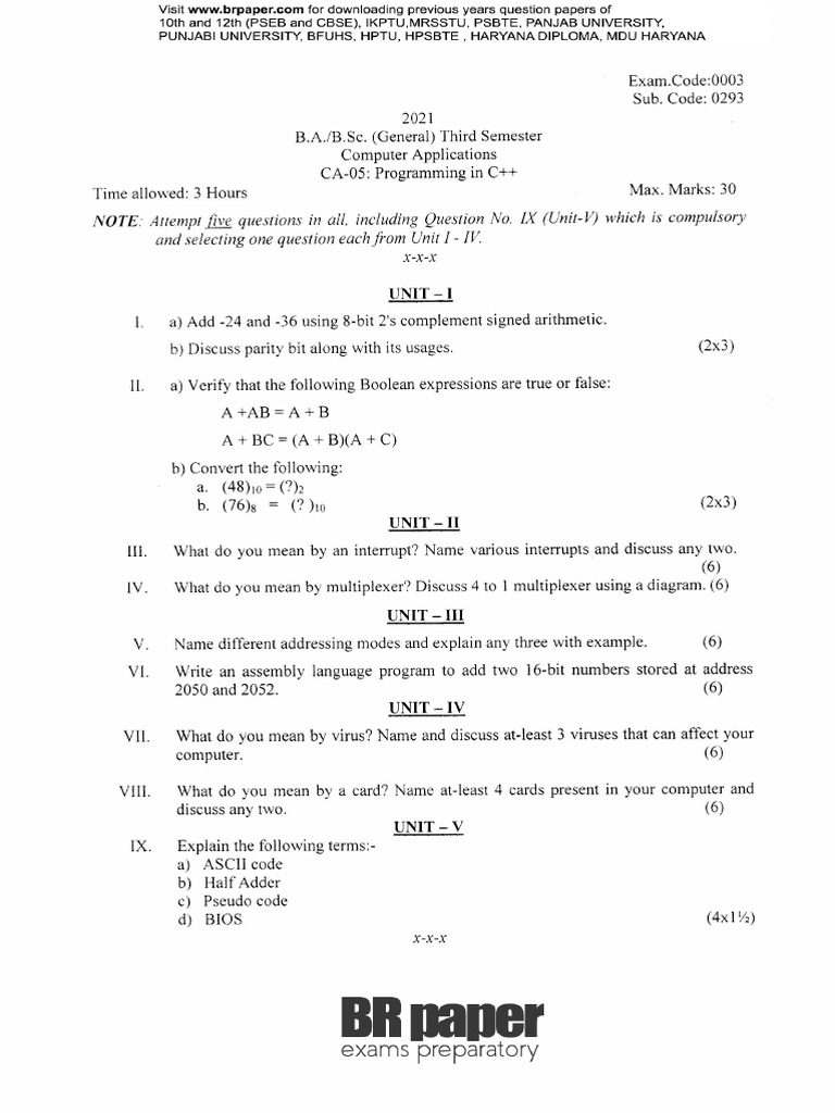 CA PC (3rd) Dec2020 | PDF