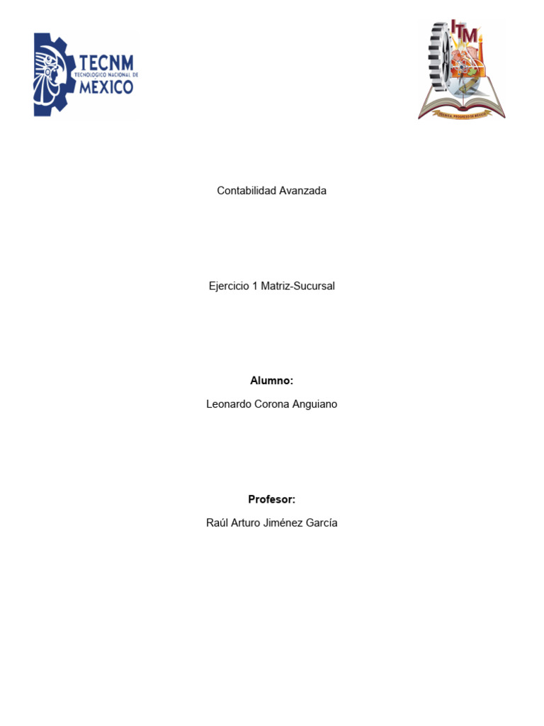 Ej1 Sucursal PDF | PDF