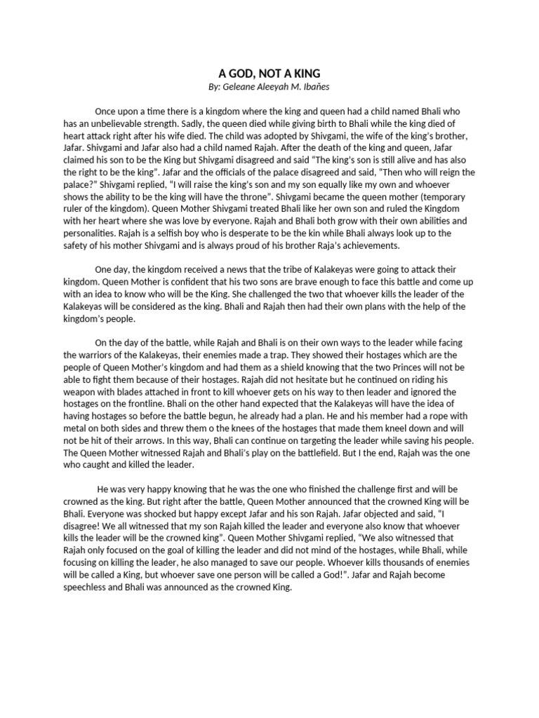Short Story | PDF