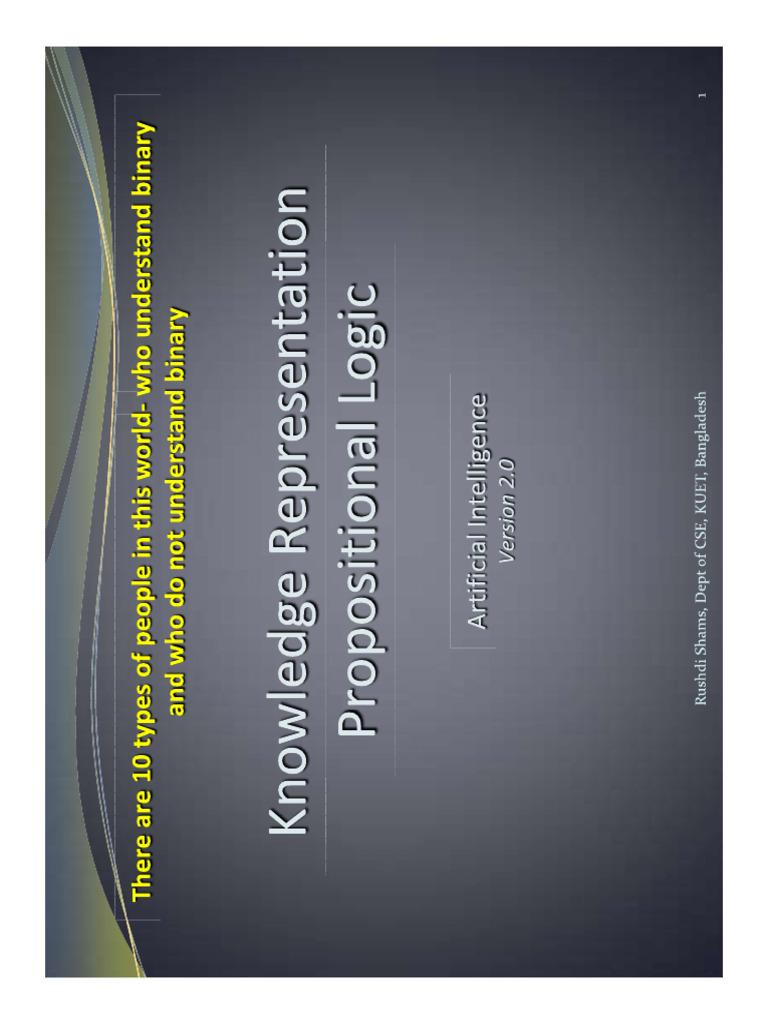 Propositional Logic | PDF