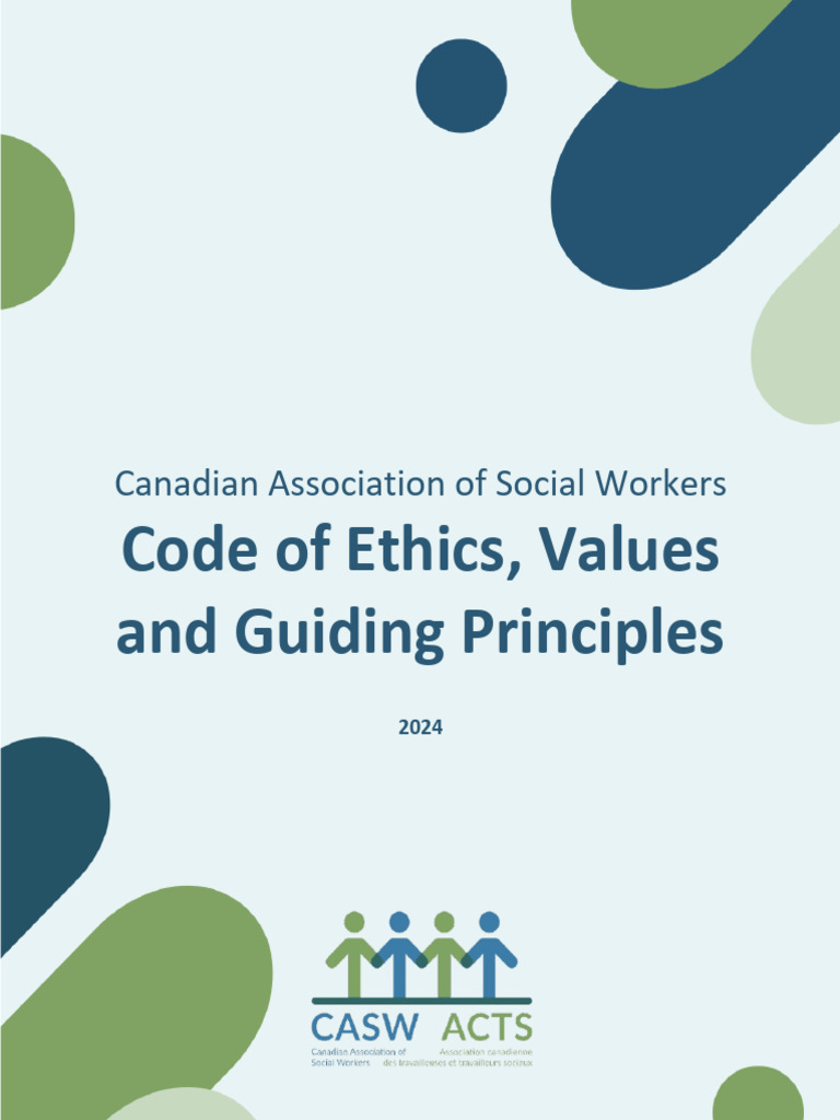 CASW - Code of Ethics Values Guiding Principles - 2024 | PDF