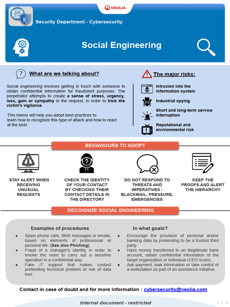Social Engineering | PDF