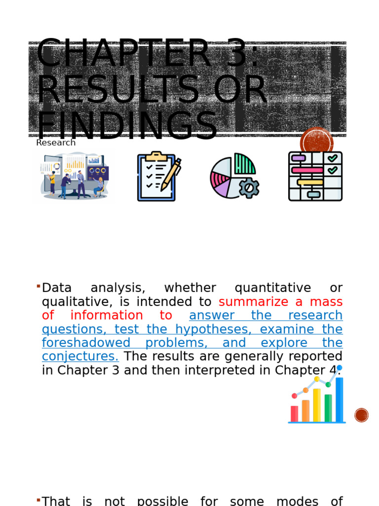 The CHAPTER 4 of Research Paper | PDF