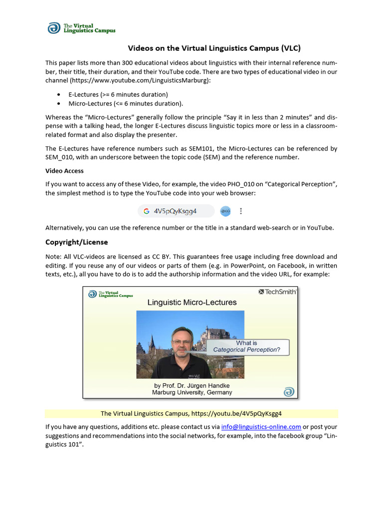List of VLC Videos | PDF