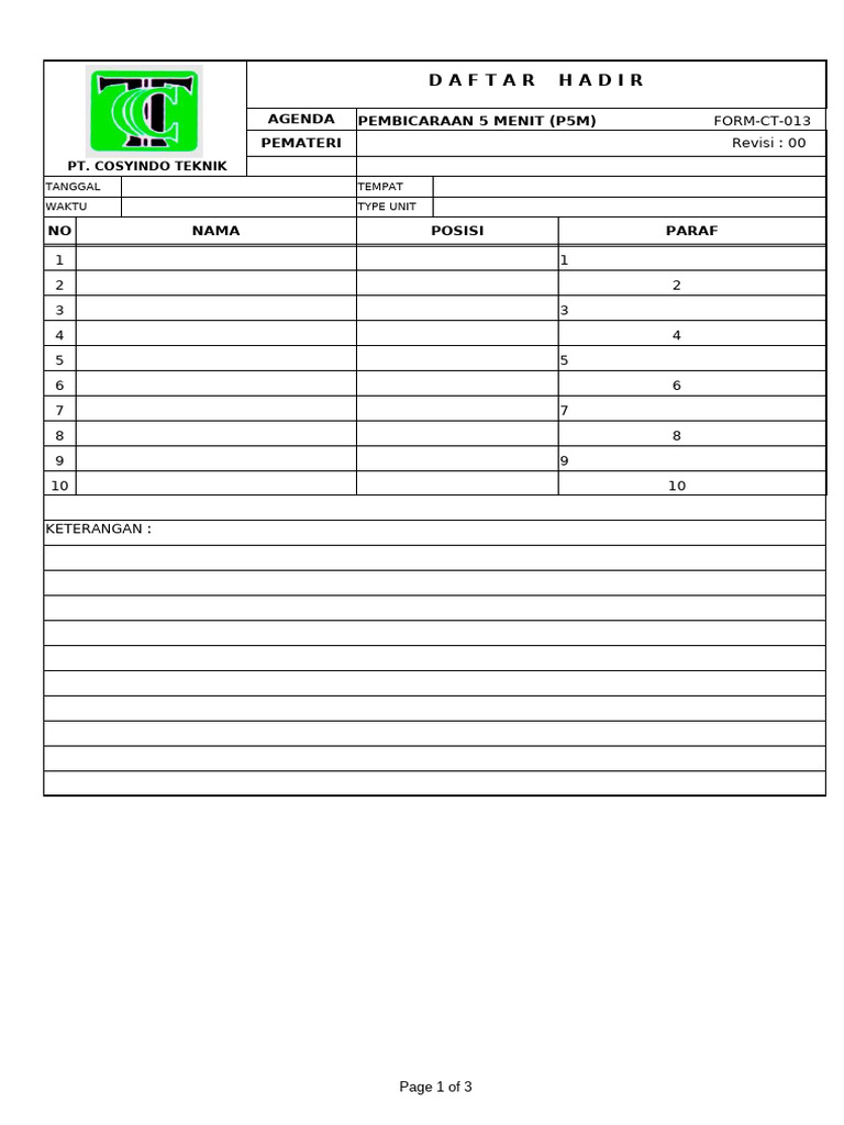 Form P5M | PDF
