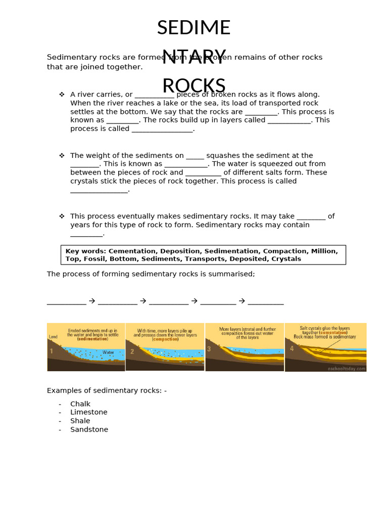 Sedimentary Rocks | PDF