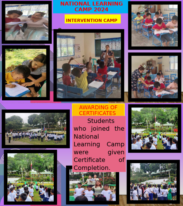 NLC Intervention Camp Accomplishment Report | PDF NLC Intervention Camp Accomplishment Report | PDF
