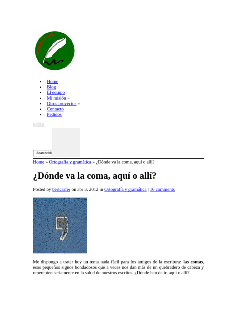 La Coma - Resumen | PDF