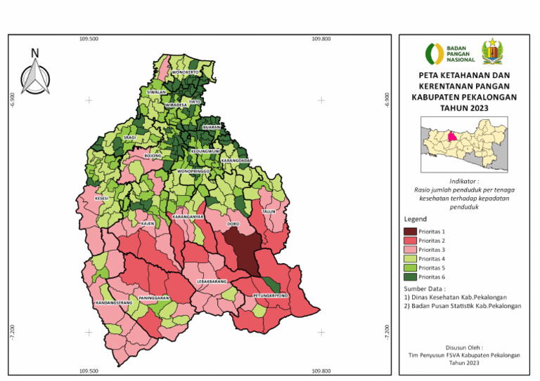 Peta Rasio Nakes - Fsva 2023 | PDF