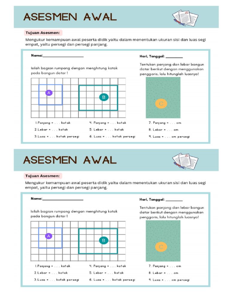 Soal asesment awal | PDF