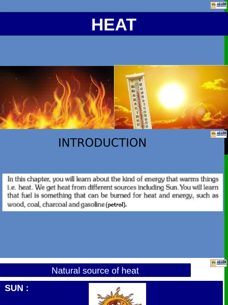 CH 4a - Heat - Theory | PDF