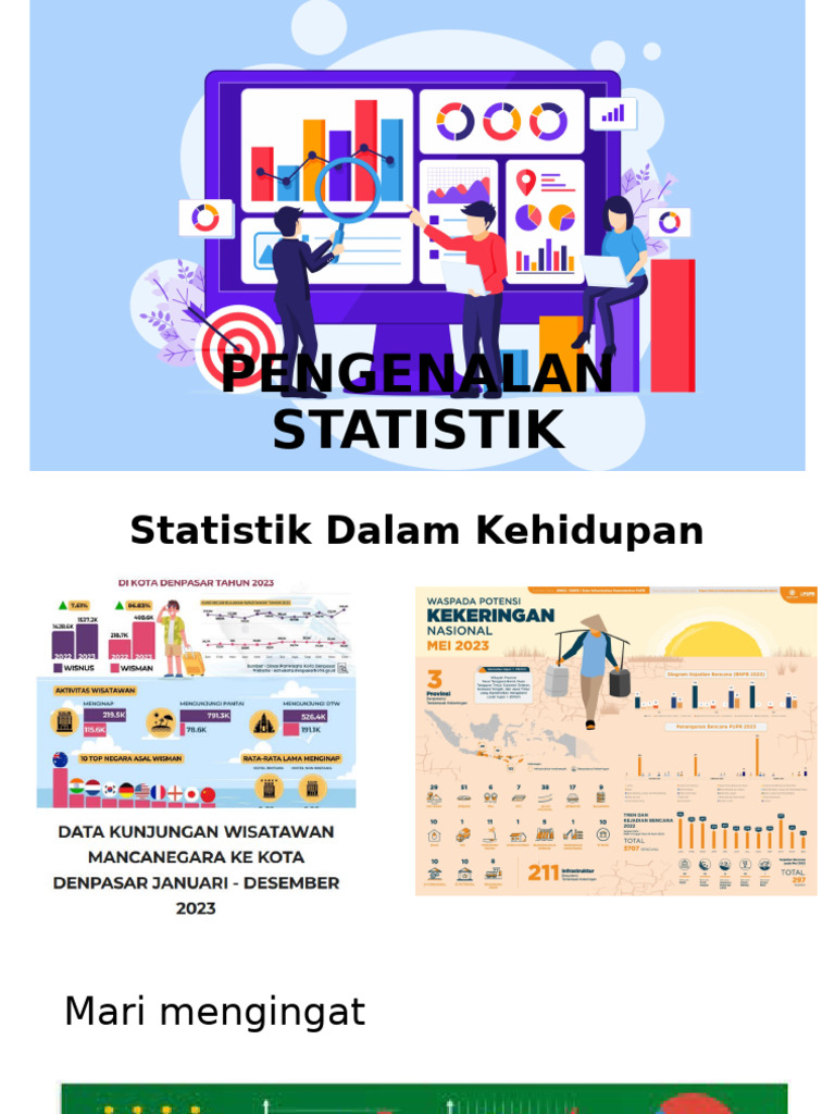 PENGENALAN STATISTIK | PDF