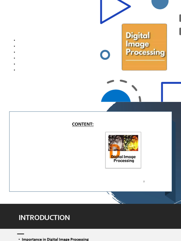 Digital Image Processing | PDF | Distance | Image Segmentation