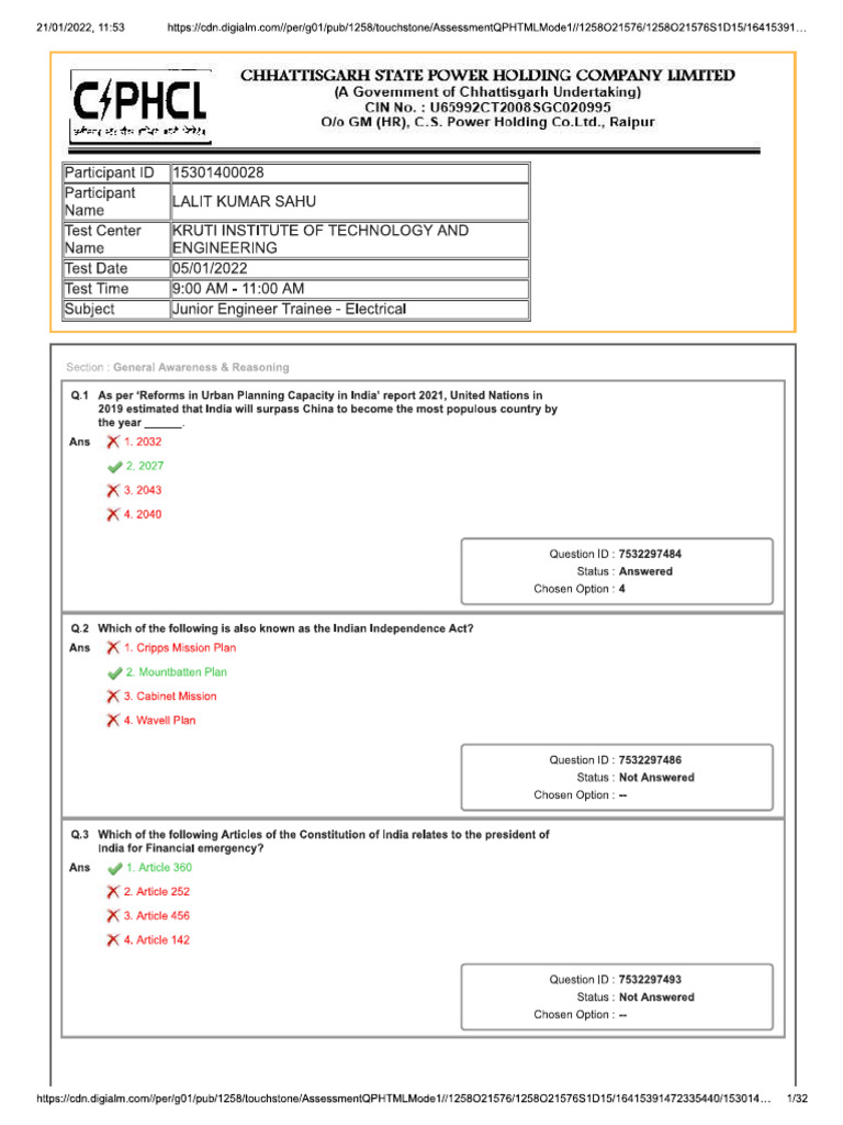 Cseb Je 2021 Response | PDF
