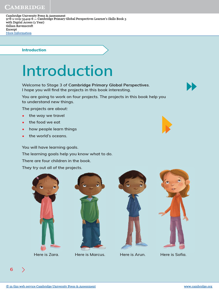 Stage 3 Global Perspectives Skills Book | PDF | Learning | Behavior ...