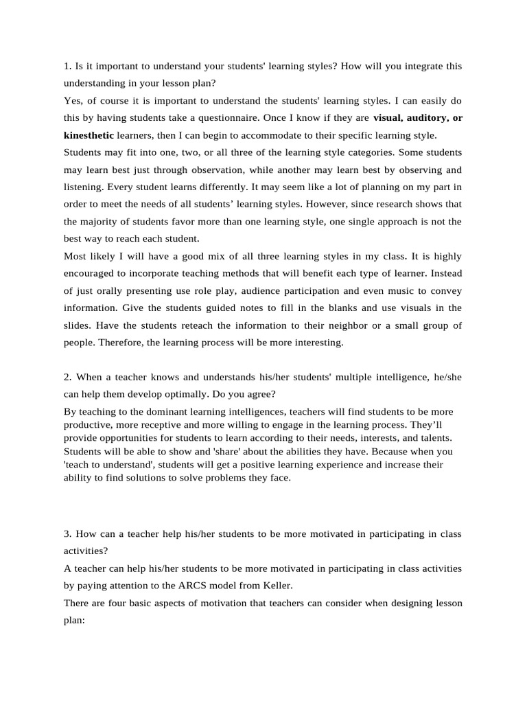 Answering M4 KB3 | PDF