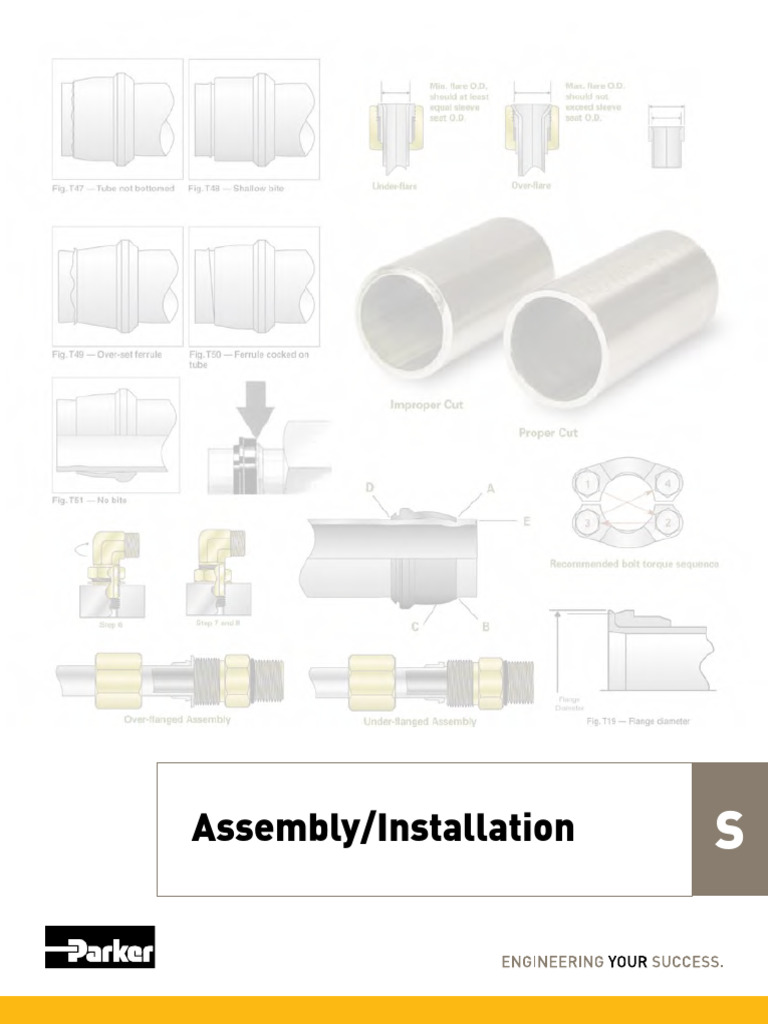 4300catalog Asembling Fitting Parker | PDF