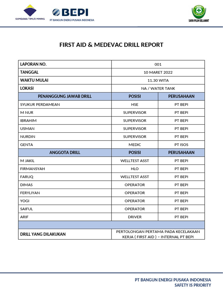 029-Fr-Bepi-Drill Form | PDF