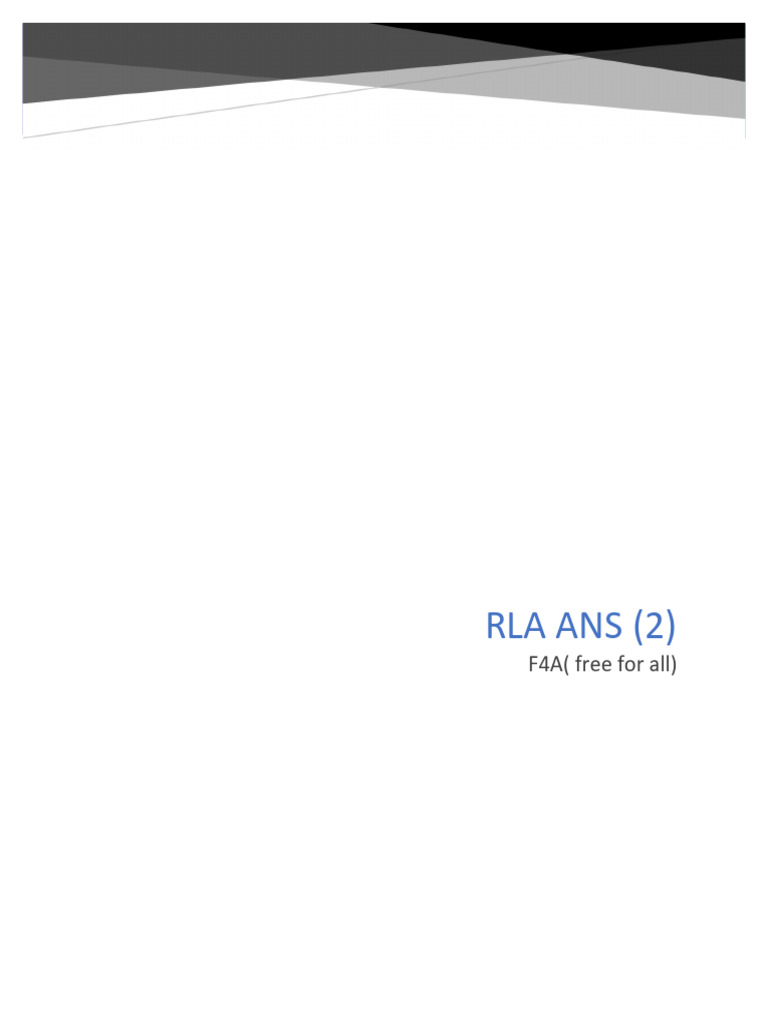 Rla Answer Pdf