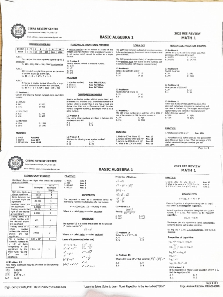 Algebra-1-Notes-02-Sep-2024-22-20-15 | PDF