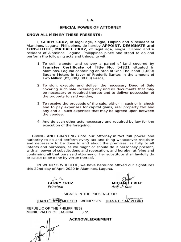 ATIENZA-Legal Forms | PDF