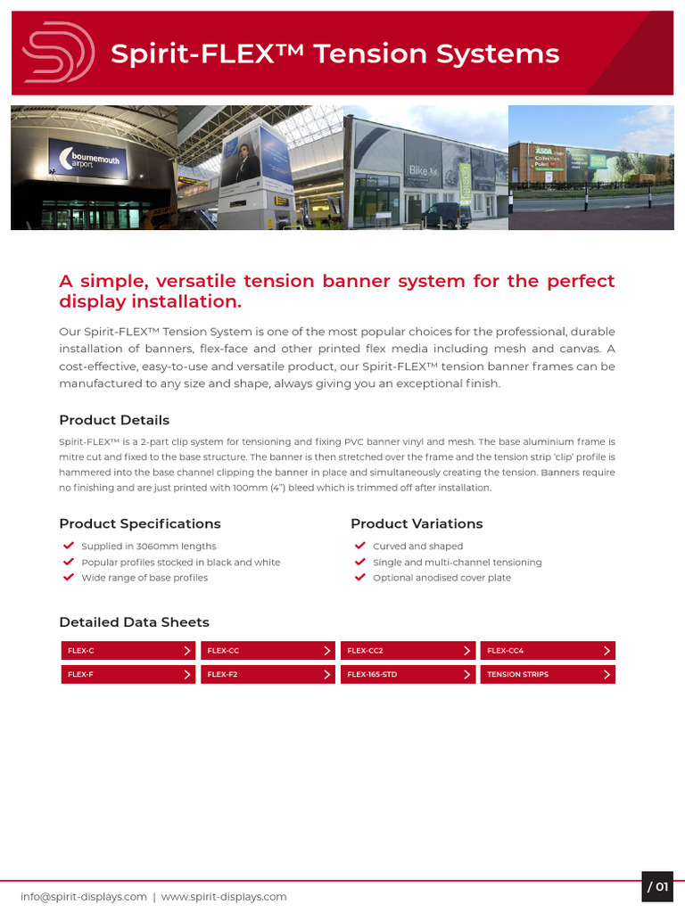 Spirit Displays - Digital Product Spec Brochure - Spirit Flex - FINAL ...