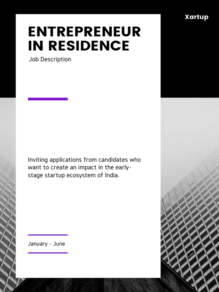 EIR Internship JD | PDF