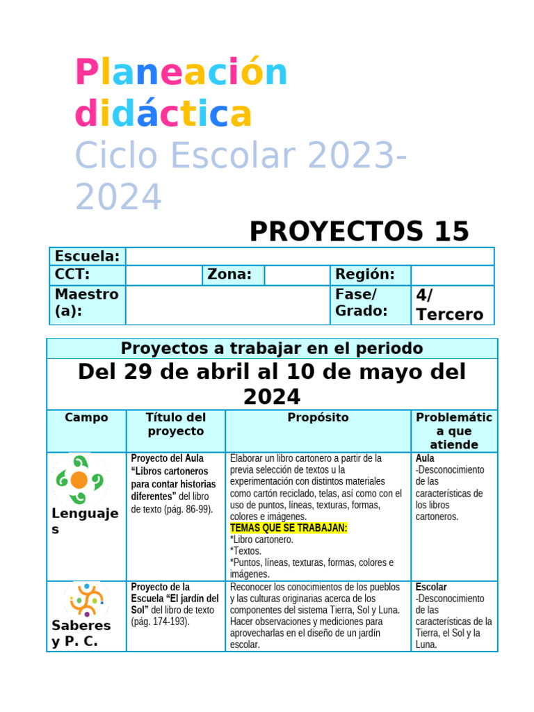 Plan Junio 2 | PDF