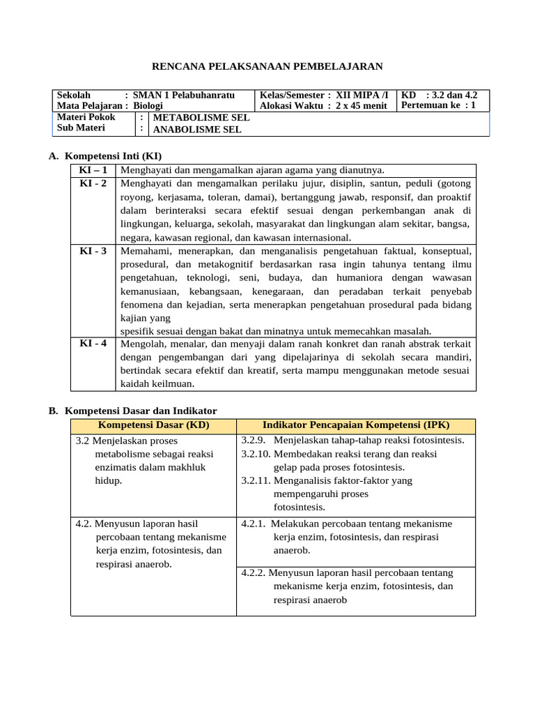 RPP Supervisi Ok | PDF