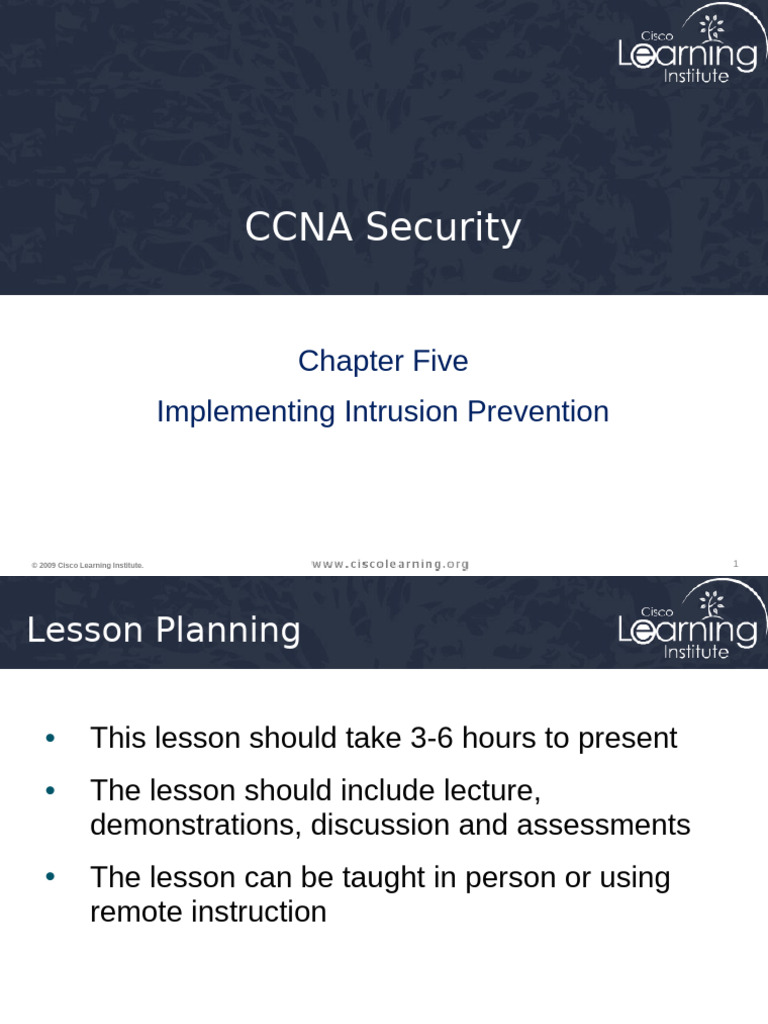 CCNA Security 05 | PDF